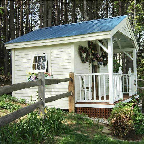 Gartenhaus Ideen - 23 schöne Designs als Inspiration