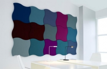 Wand mit Stoff bespannen - Deko mit Textilien verschönert das Interieur