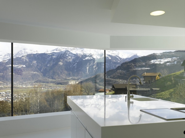 Haus in der Schweiz - 15 Wunder der modernen Architektur und Interieur