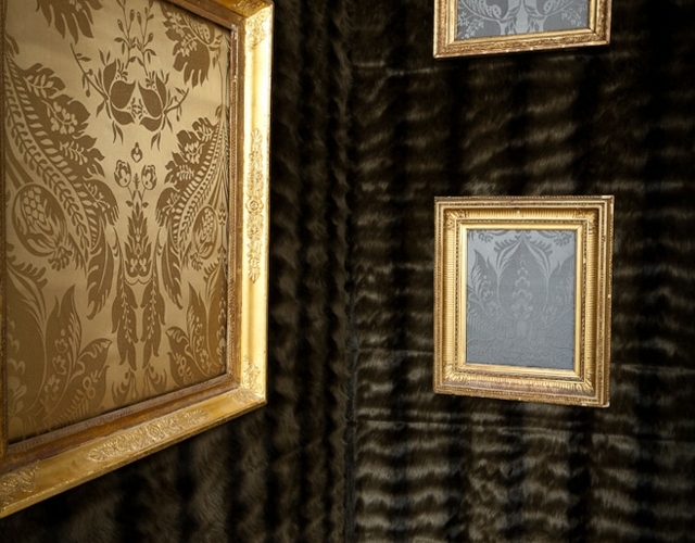 Wand mit Stoff bespannen - Deko mit Textilien verschönert das Interieur