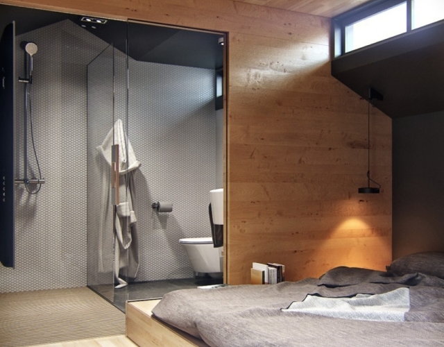 Bad mit Dusche modern gestalten - 31 ausgefallene Ideen