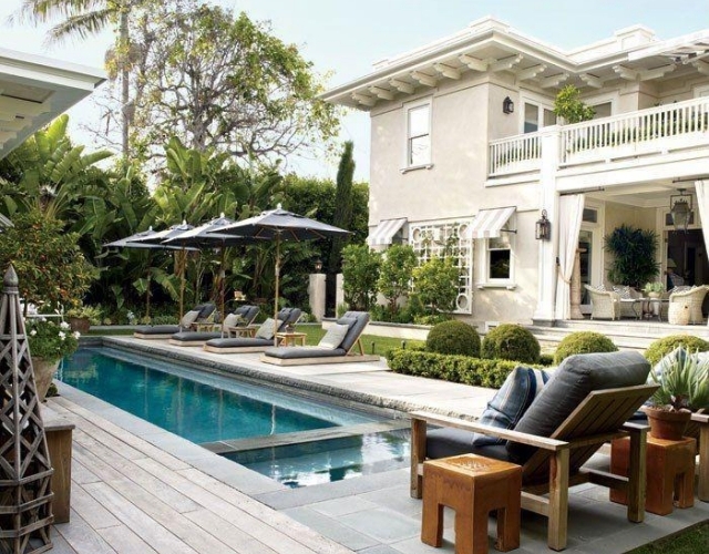 100 Pool Design Ideen: die Idylle des Sommers genießen