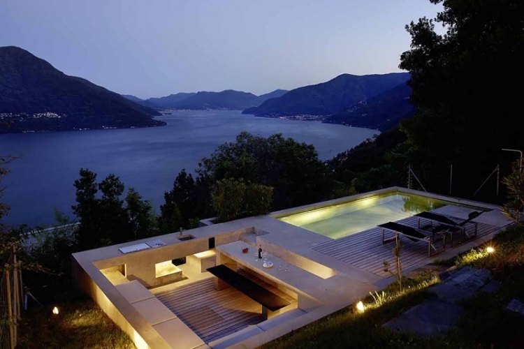 55 Ideen für Pool-Terrasse-der Hausarchitektur entsprechend