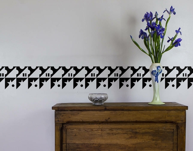 Wandmuster Ideen – Geometrische Formen streichen