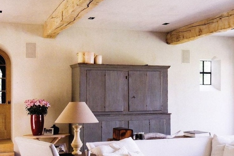 30 Design Ideen fürs Wohnzimmer im modernen Landhausstil