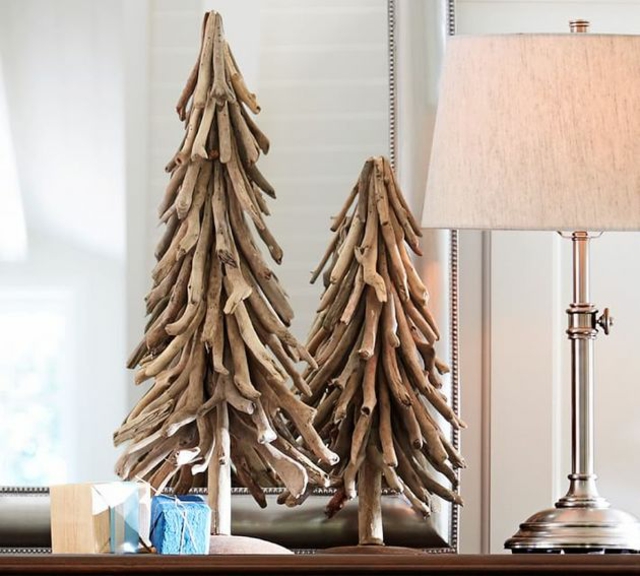 Weihnachtsbaum aus Holz, öko- freundlich der Natur zuliebe