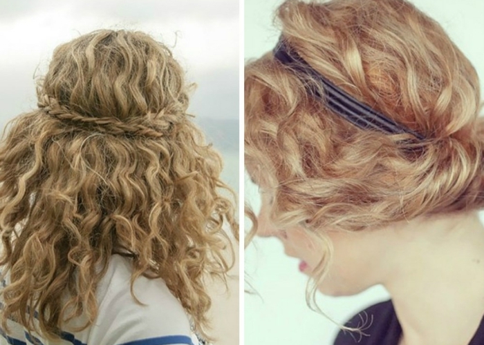 Frisuren für Locken - 4 effektvolle Ideen für das Haarstyling