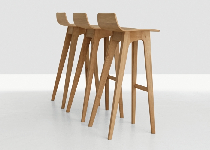 Barhocker aus Holz - 20 tolle Beispiele sorgen für Inspiration