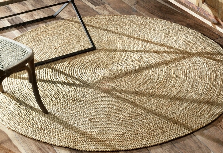 Runde Teppiche liegen im Trend – 23 attraktive Designs