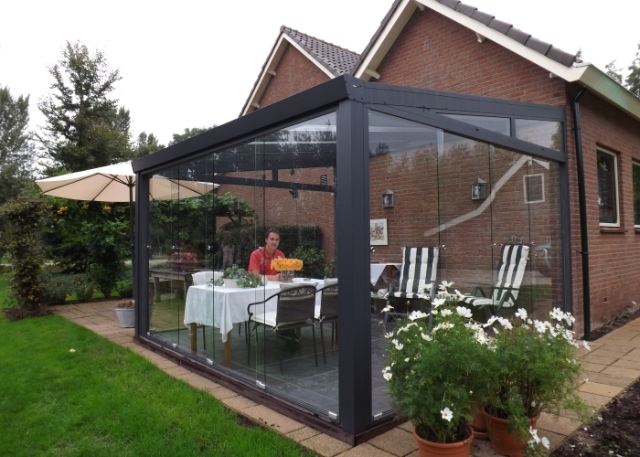 Aluminium Terrassenüberdachungen -Wetterschutz