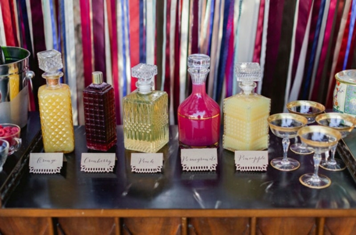 Boheme Braut Party in einem Garten - Ein traumhafte Idee