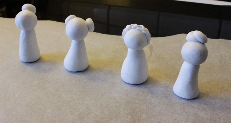 Figuren aus Modelliermasse basteln - Anleitung und Ideen