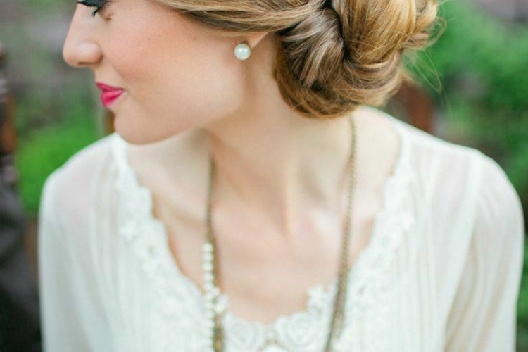 Brautfrisuren seitlich gesteckt - 30 elegante Inspirationen