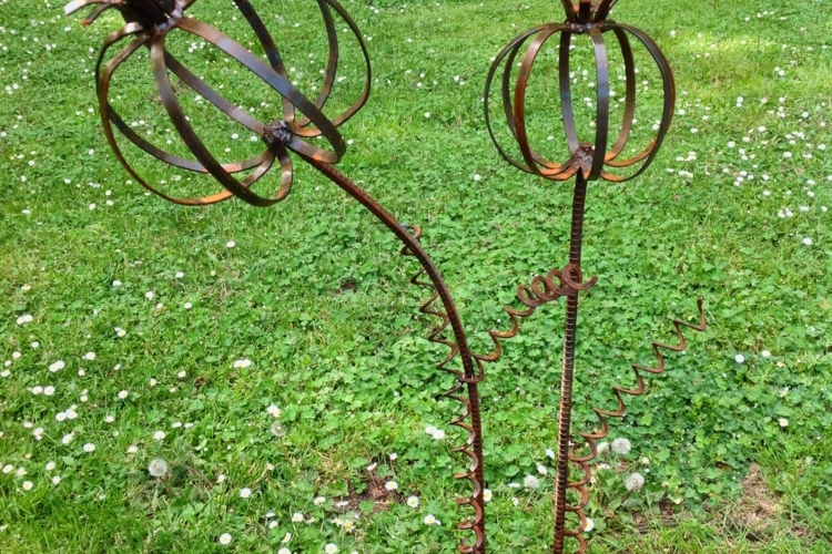 Gartendeko aus Rost - So gestalten Sie Ihren Garten originell