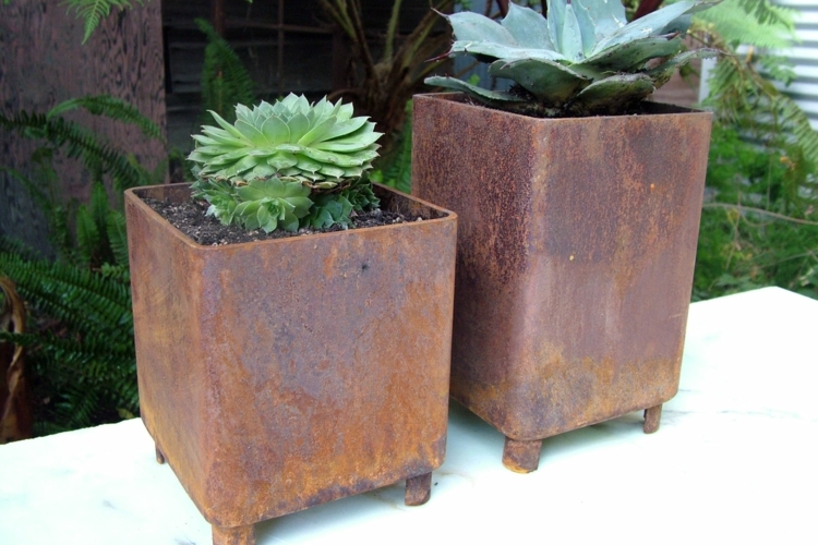 Gartendeko aus Rost - So gestalten Sie Ihren Garten originell