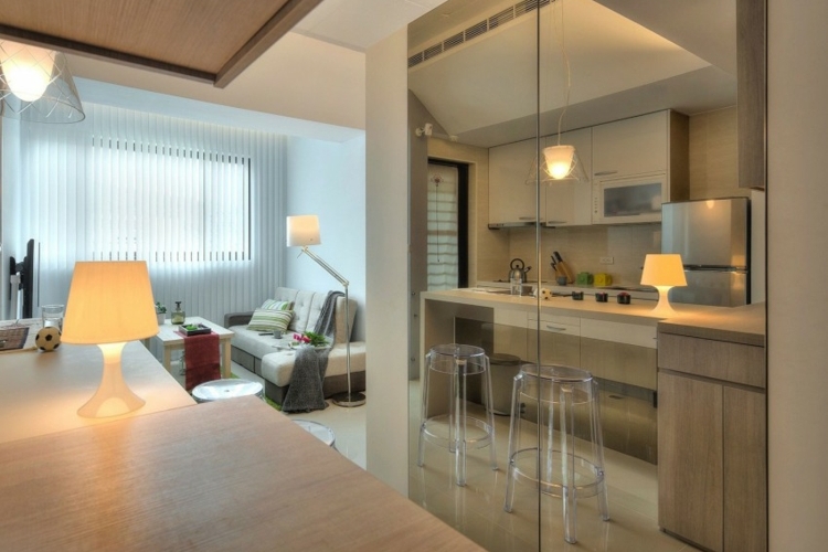 1 Zimmer Wohnung einrichten - 13 Beispiele als Inspiration für Ihre Studio