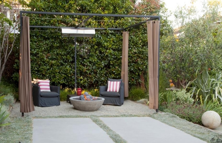 Sitzplätze im Garten modern und bequem gestalten