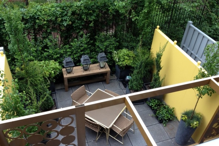 Kleiner Garten im Hinterhof - 88 moderne Gestaltungsideen