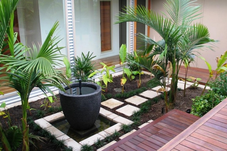 Kleiner Garten im Hinterhof - 88 moderne Gestaltungsideen