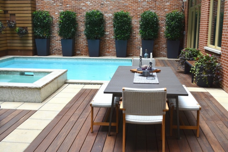 Kleiner Garten im Hinterhof - 88 moderne Gestaltungsideen