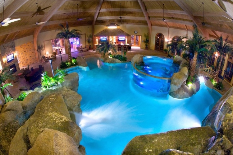 Indoor Pool bauen - 50 traumhafte Schwimmbäder