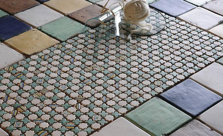 35 Bodenfliesen Ideen mit modernen Patchwork-Mustern