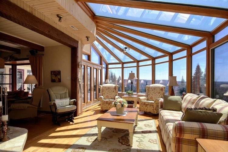 Wintergarten aus Holz selber bauen - 30+ Ideen und Tipps