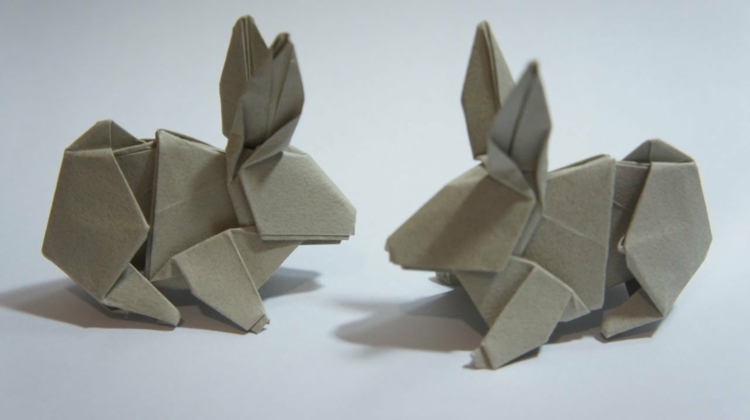 Origami Hase basteln - 19 interessante Ideen & Anleitungen