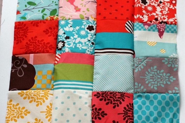 Patchworkdecke nähen - einfache Anleitung für Anfänger