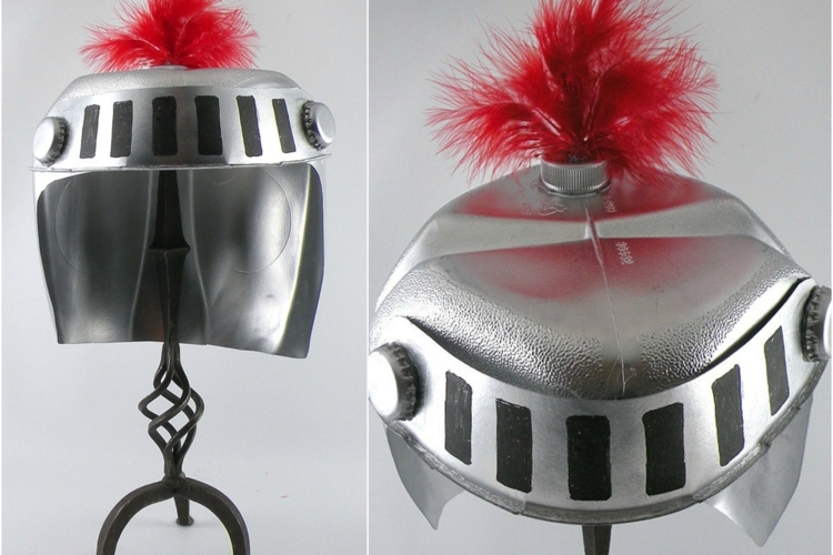 Ritterhelm basteln mit Kindern - 5 DIY-Projekte für tolles Ritter ...