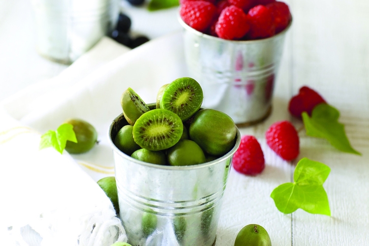 Kiwibeeren als Superfood - Mini-Kiwi-Trend und 2 leckere Rezepte