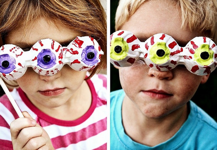 Was können die Kinder zu Fasching basteln im Kindergarten? 40+ Ideen