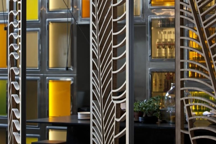 Optisches Highlight durch modernes & minimalistisches Raumteiler Design