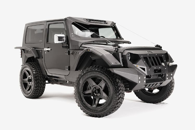 Autozubehör von Fab Four - Ein toller umgebauter Jeep Wrangler