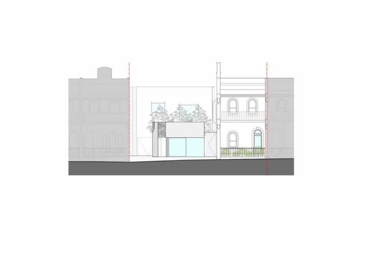 Haus mit Wellblech Fassade paart kulturelle Erbe und moderne Architektur