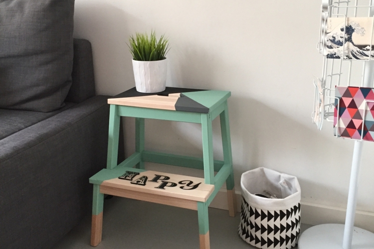 Bekväm Hocker aufpeppen - kreative Ideen zum Selbermachen