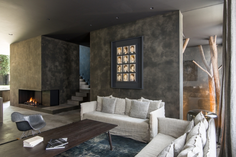 Raumgestaltung in Anthrazit Farbe - ein Projekt für Hausumbau