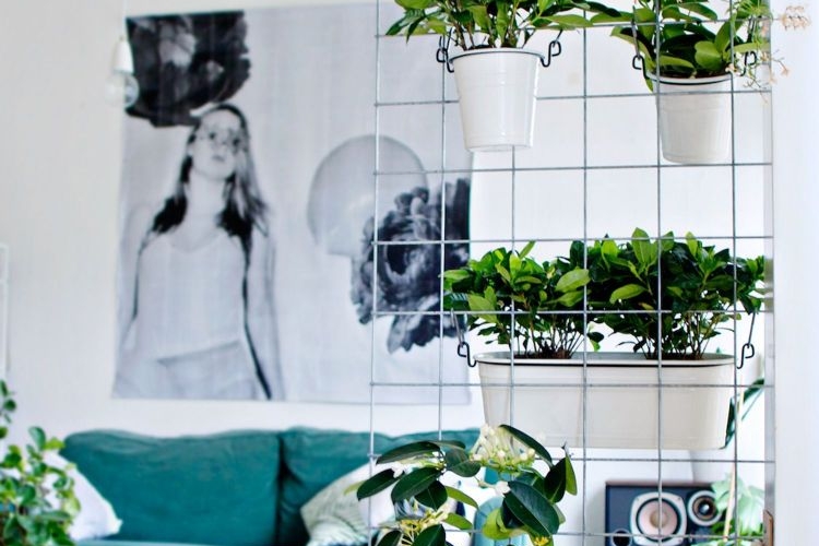 Tolle Raumteiler Ideen und Leitfaden für DIY Raumtrenner im Wohnzimmer