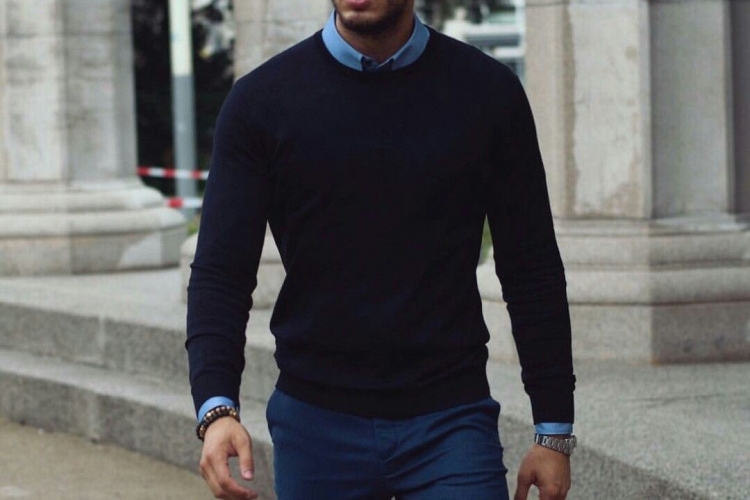 Hemd unter Pullover tragen - Ideen für Herren zur Hemd Pulli Kombination