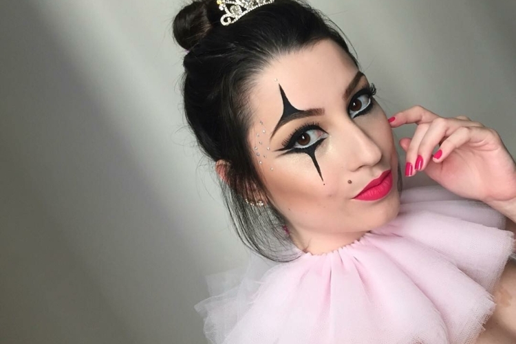 Pantomime schminken - Ideen für Make-up zu Halloween und Karneval