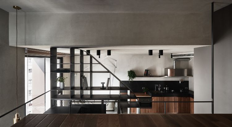 Das Apartment X - Kleine Wohnung mit Empore und großartigem Design