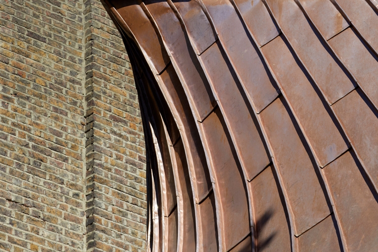 Das Kupferdach ist nicht das einzige Highlight in diesem Stadthaus!