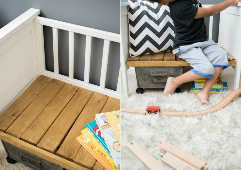 Babybett umbauen in verschiedene Möbel - DIY Ideen und Anleitungen
