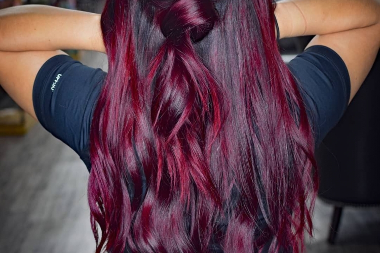 Balayage Rot ist die Trendfarbe für den Herbst- 40+ schöne Inspirationen!