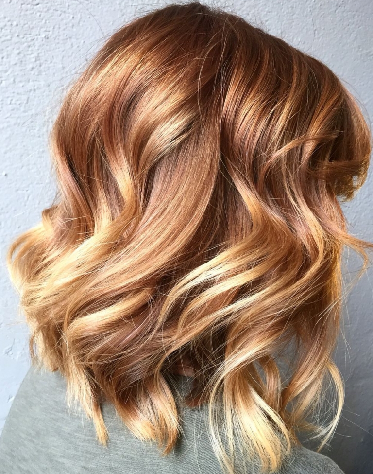 Balayage Rot ist die Trendfarbe für den Herbst- 40+ schöne Inspirationen!