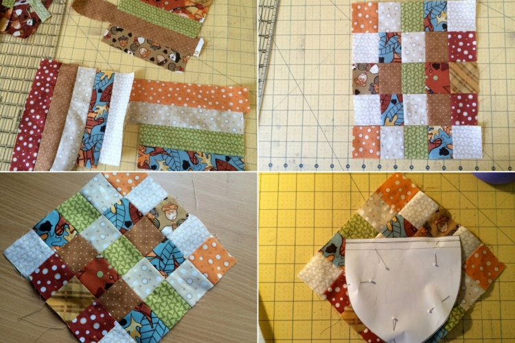 Herbstdeko nähen mit Anleitungen & Vorlagen - Bilder, Pilze & Untersetzer