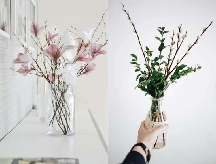 Osterstrauch für drinnen und draußen - Ideen für die Gestaltung