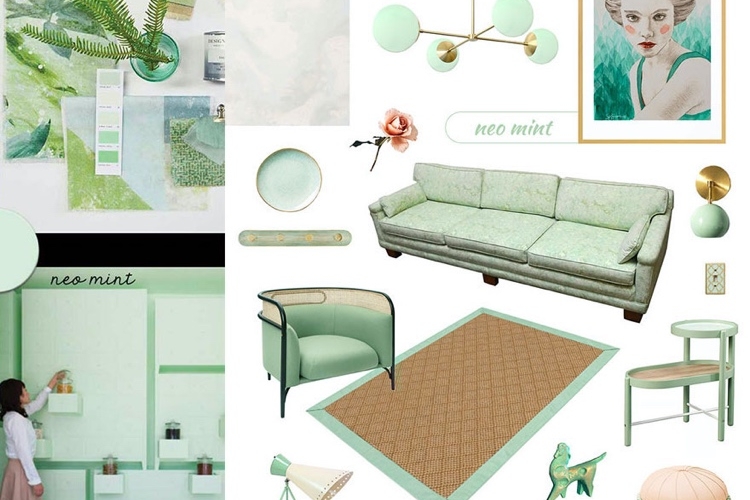 Mint Farbe 2020: Diese Farben passen zum Interieurtrend!