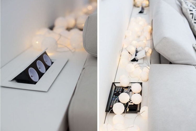 Steckdosen im Wohnzimmer planen: Tipps zu Höhe, Anzahl und Co.