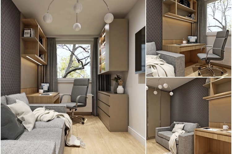 20 Ideen für ein kombiniertes Gäste- und Arbeitszimmer!